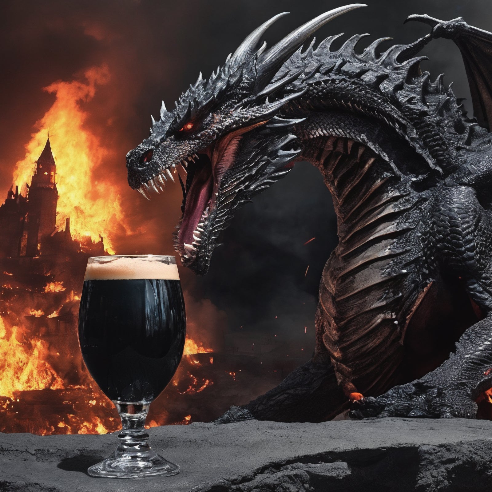 Dragon's Fuel Imperial Stout All Grain Beer Recipe Kit | Jasper's Home ...