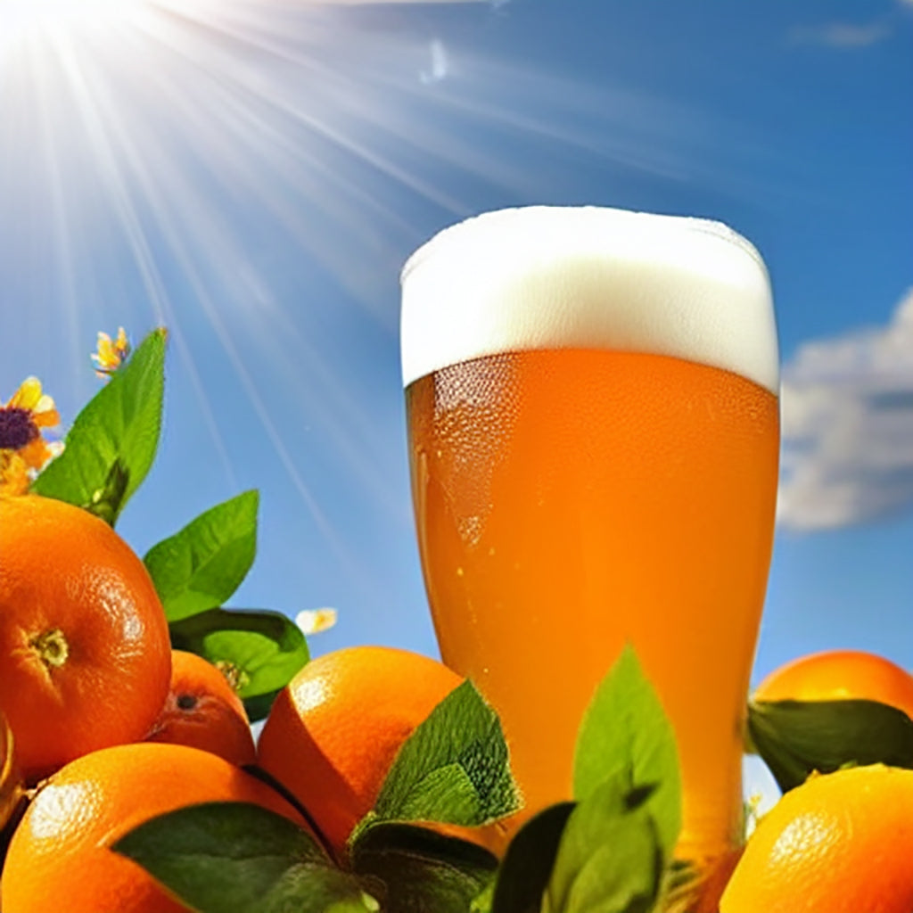 Sunbeam Tangerine Summer White Ale Extract Beer Recipe Kit | Jasper's ...